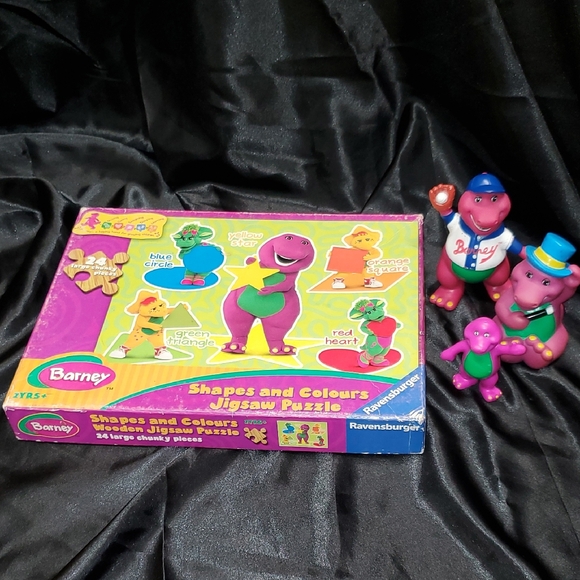 Ravensburger | Toys | Barney Puzzle Barney Figures | Poshmark